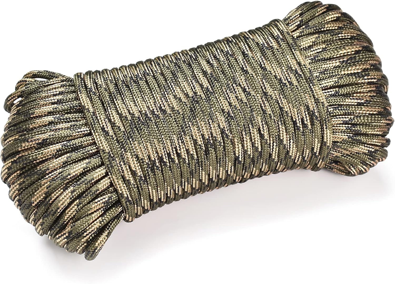 MOLADRI 50ft Paracord, 1/4 inch Long Nylon Rope, Heavy Duty Polyester ...