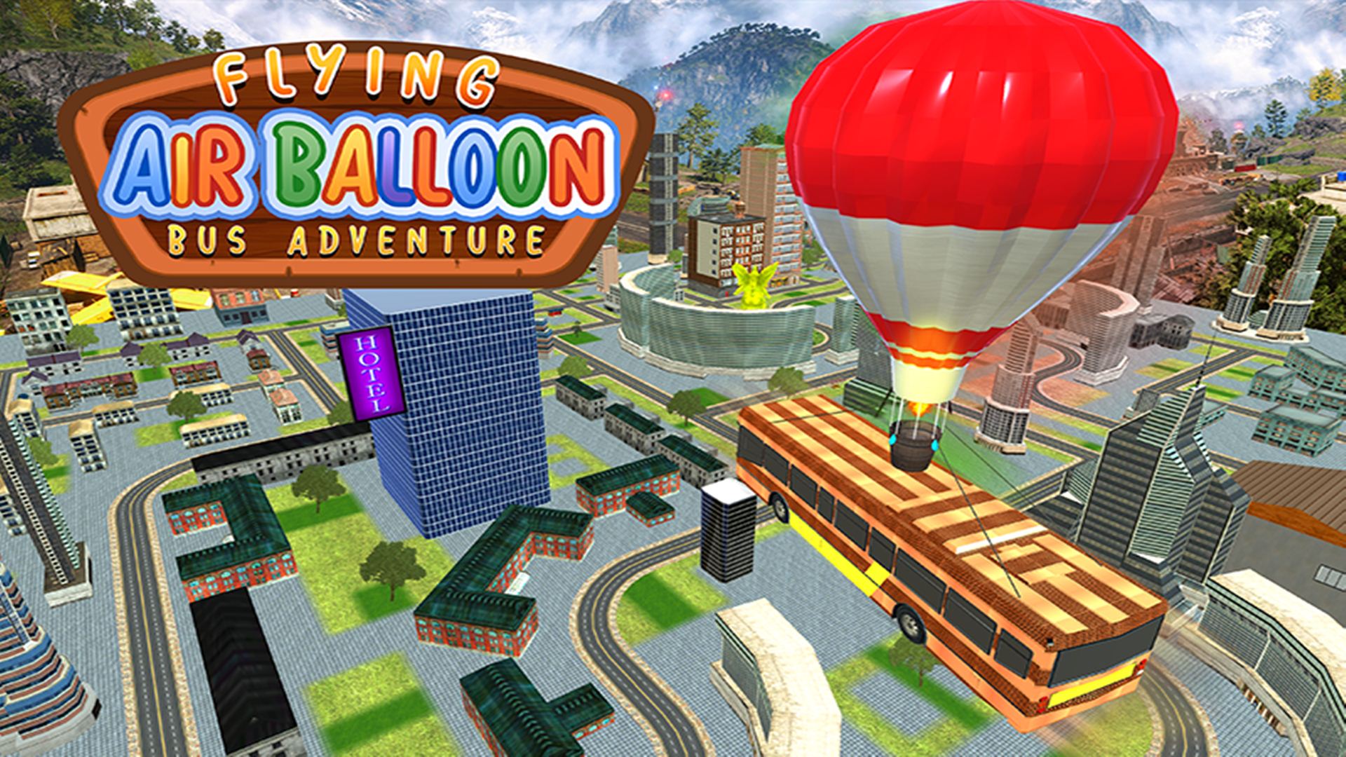 Flying Air Balloon Bus Adventure - App on Amazon Appstore