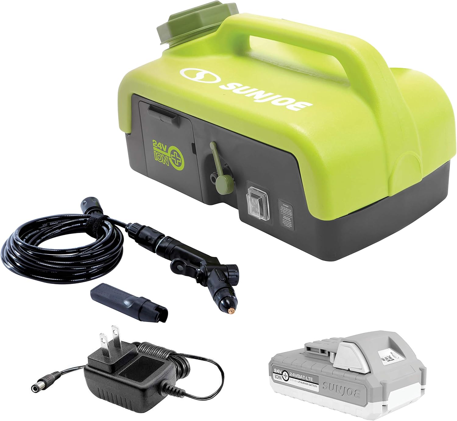 Amazon.com : Sun Joe 24V-PSW25 24-Volt IONMAX Cordless Go-Anywhere ...