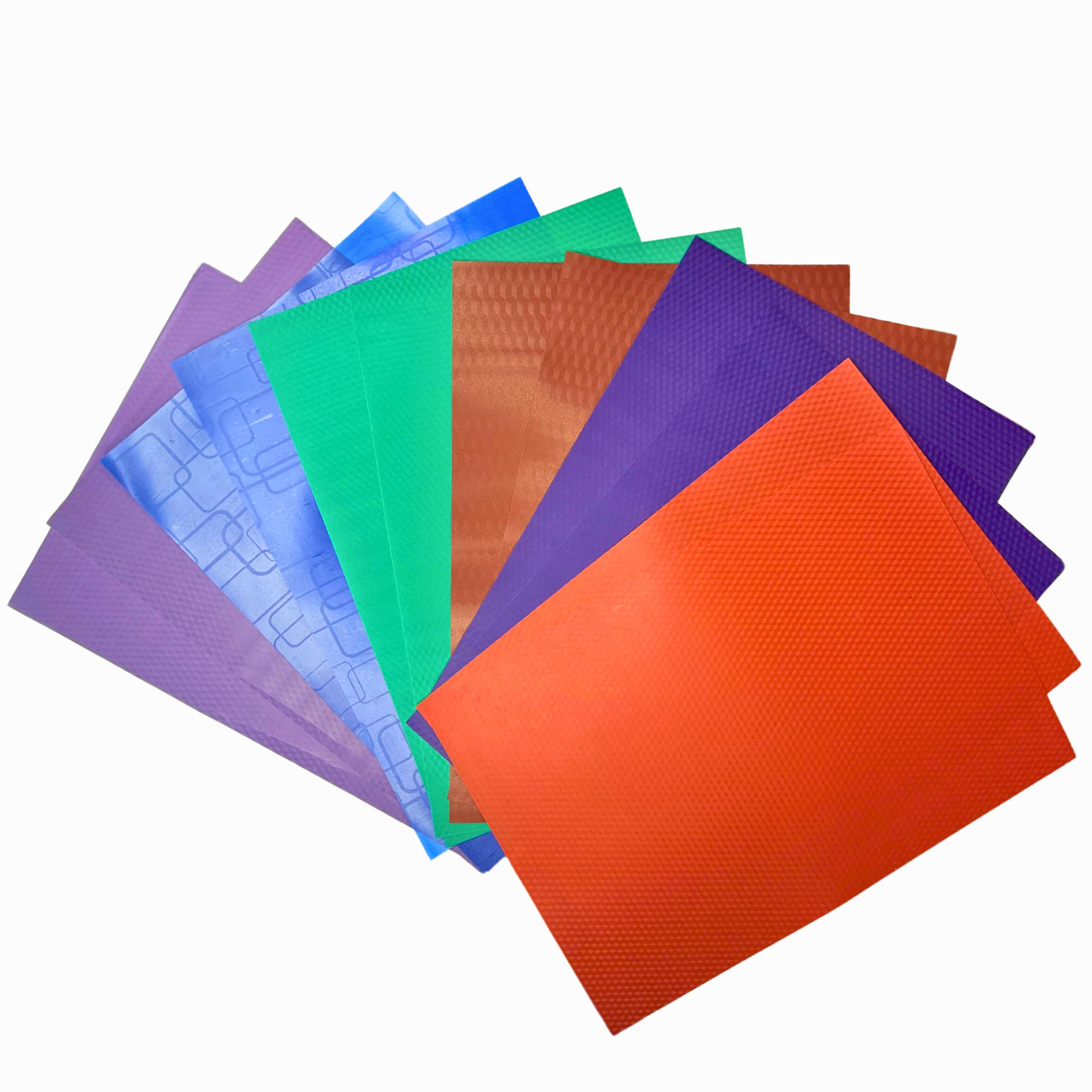 Spiral Binding Sheet cover A4, Set of Five Colours (Pink, Grey, Blue ...