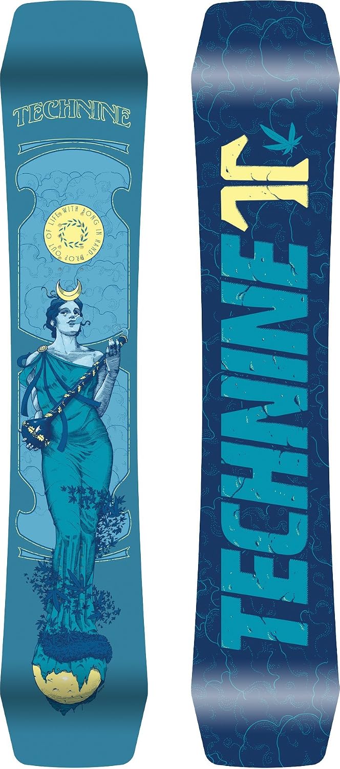Amazon.com : Technine 4/20 Men's Snowboard - Flat Rock : Sports & Outdoors