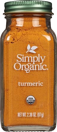Amazon.com: Simply Organic Ground Turmeric, 2.38 oz : Grocery & Gourmet ...
