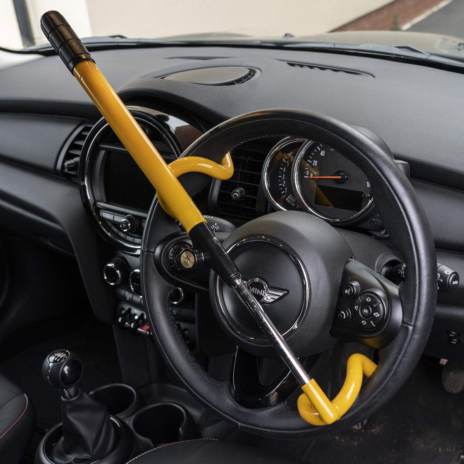UKB4C Car Double Claw Anti Theft Strong High Security Steering Wheel ...