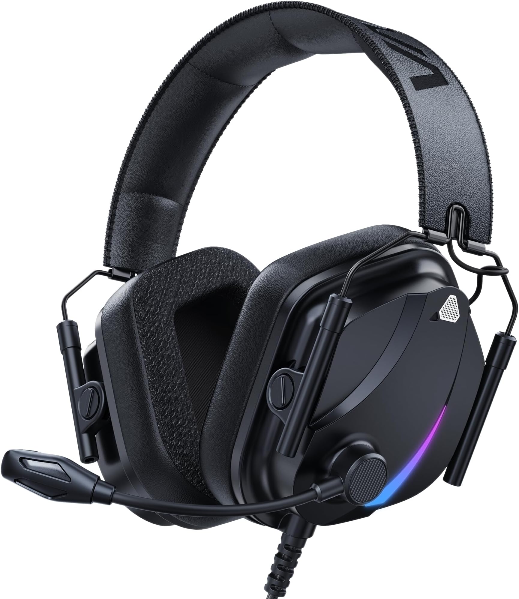 Amazon.com: CASLSI Gaming Headsets with Mic for Xbox,PS4,PS5,Switch,PC ...