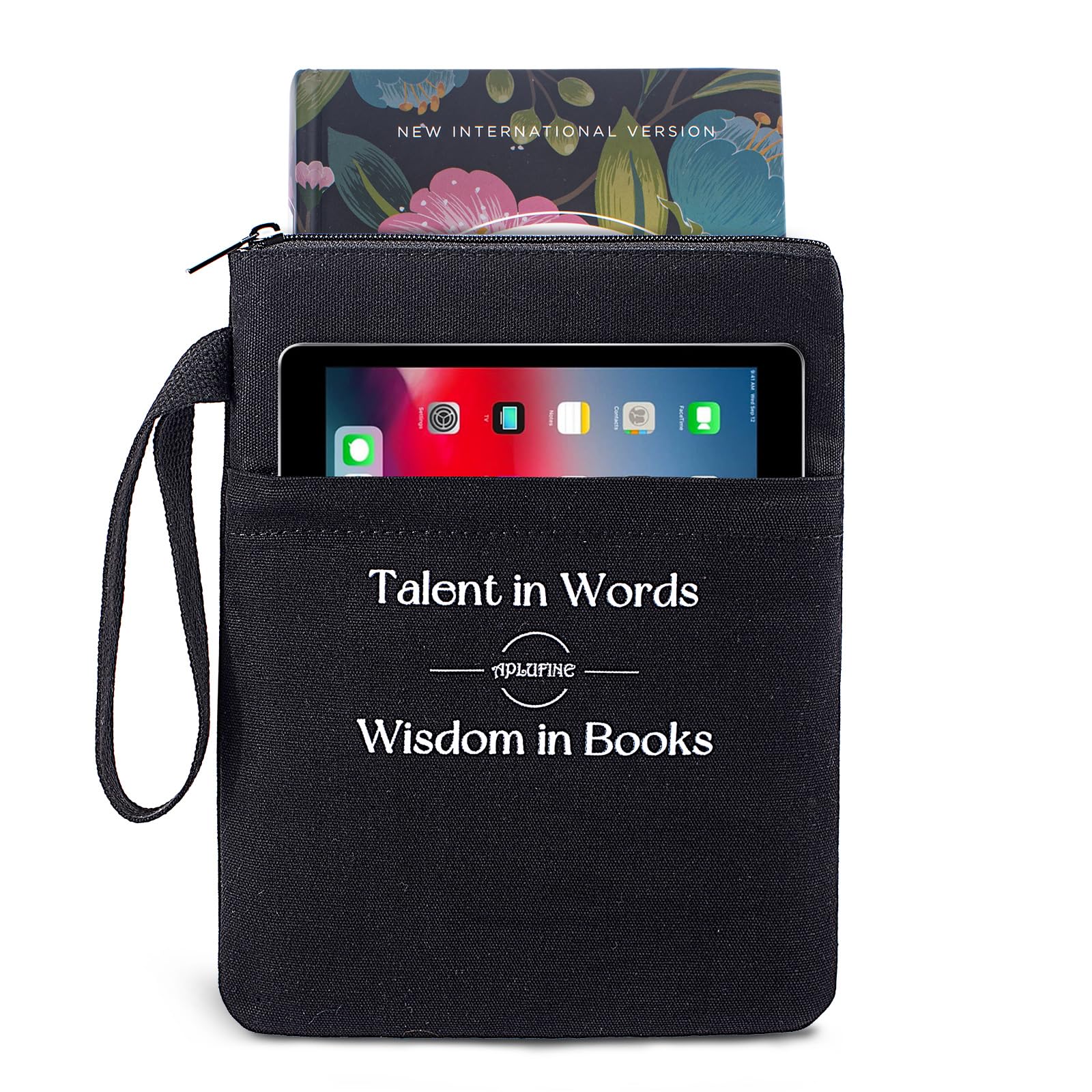 Amazon.com: APLUFINE Book Sleeve for Book Lovers - Book Covers with ...