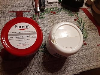 Amazon.com : Eucerin Original Healing Cream, Fragrance Free Body Cream ...