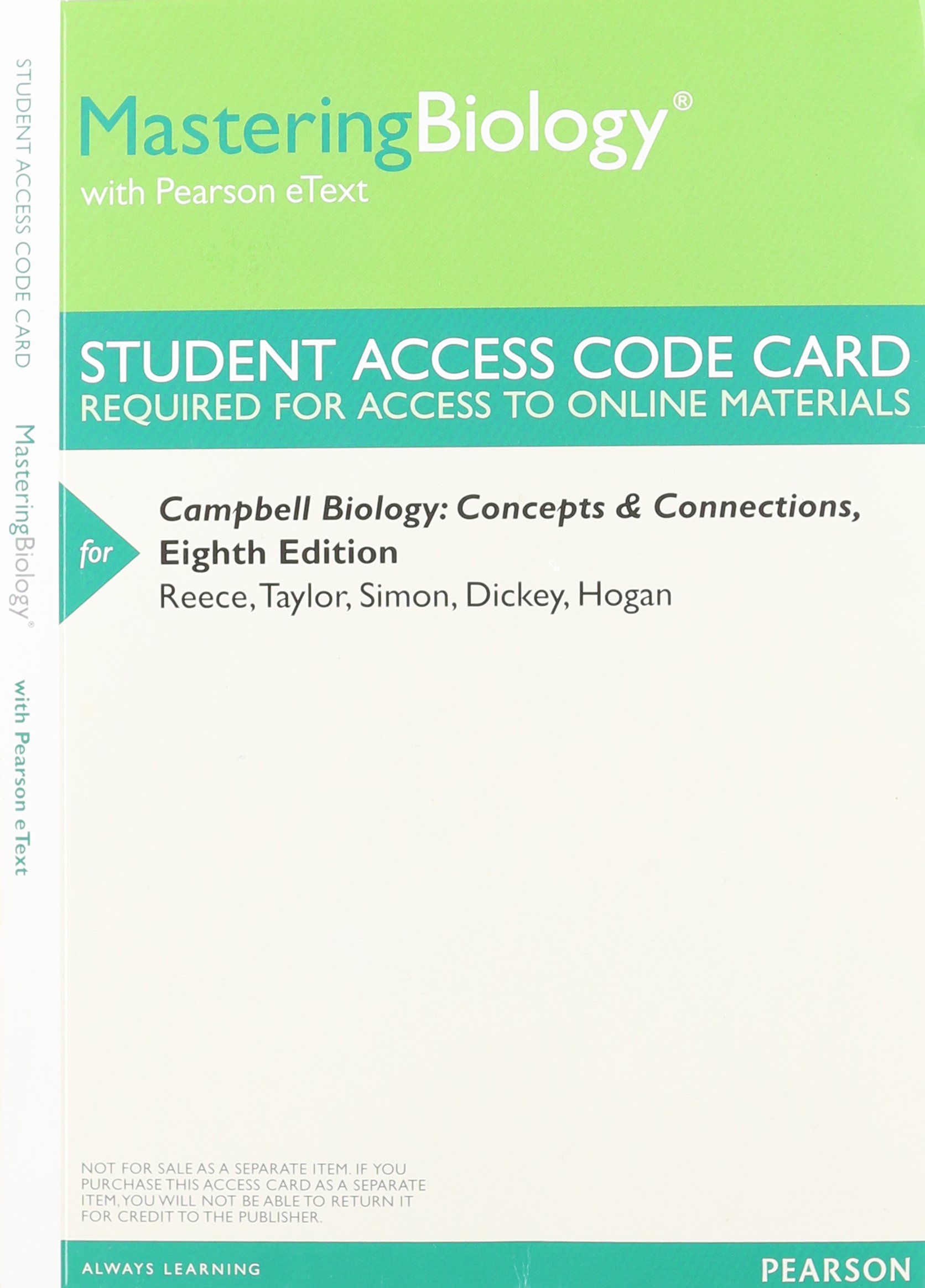 Amazon.com: Mastering Biology with Pearson eText - ValuePack Access ...