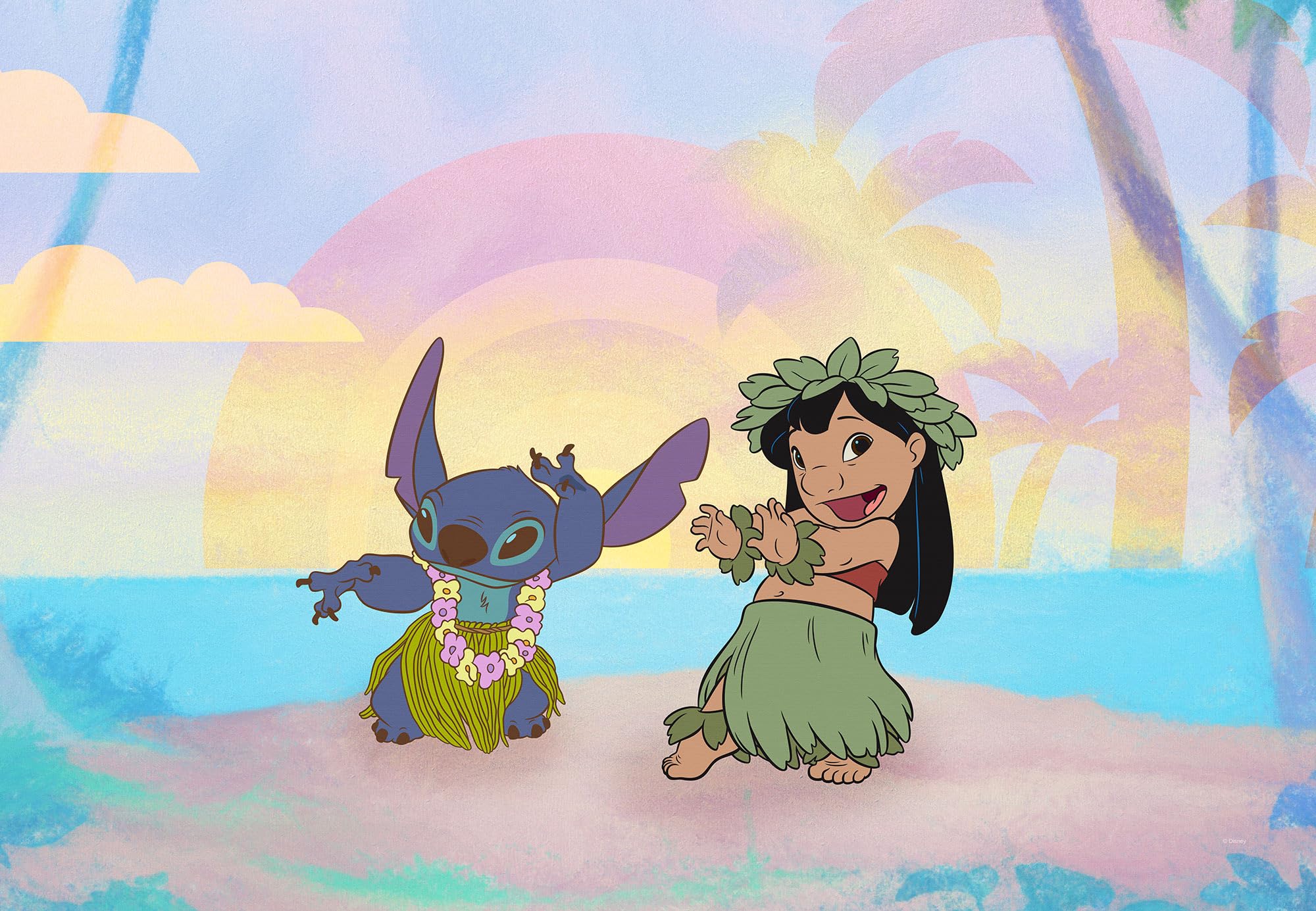 Lilo E Stitch Dancando Desenhos Para Colorir Da Lilo E Stitch