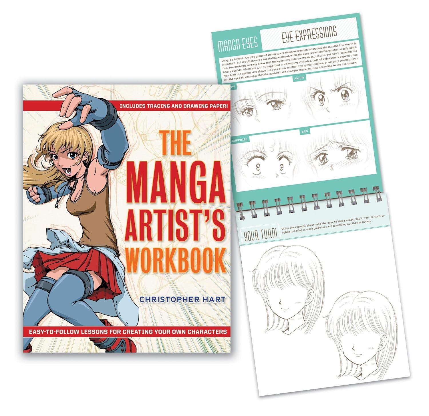 Amazon.com: The Manga Artist's Workbook: Easy-to-Follow Lessons for ...