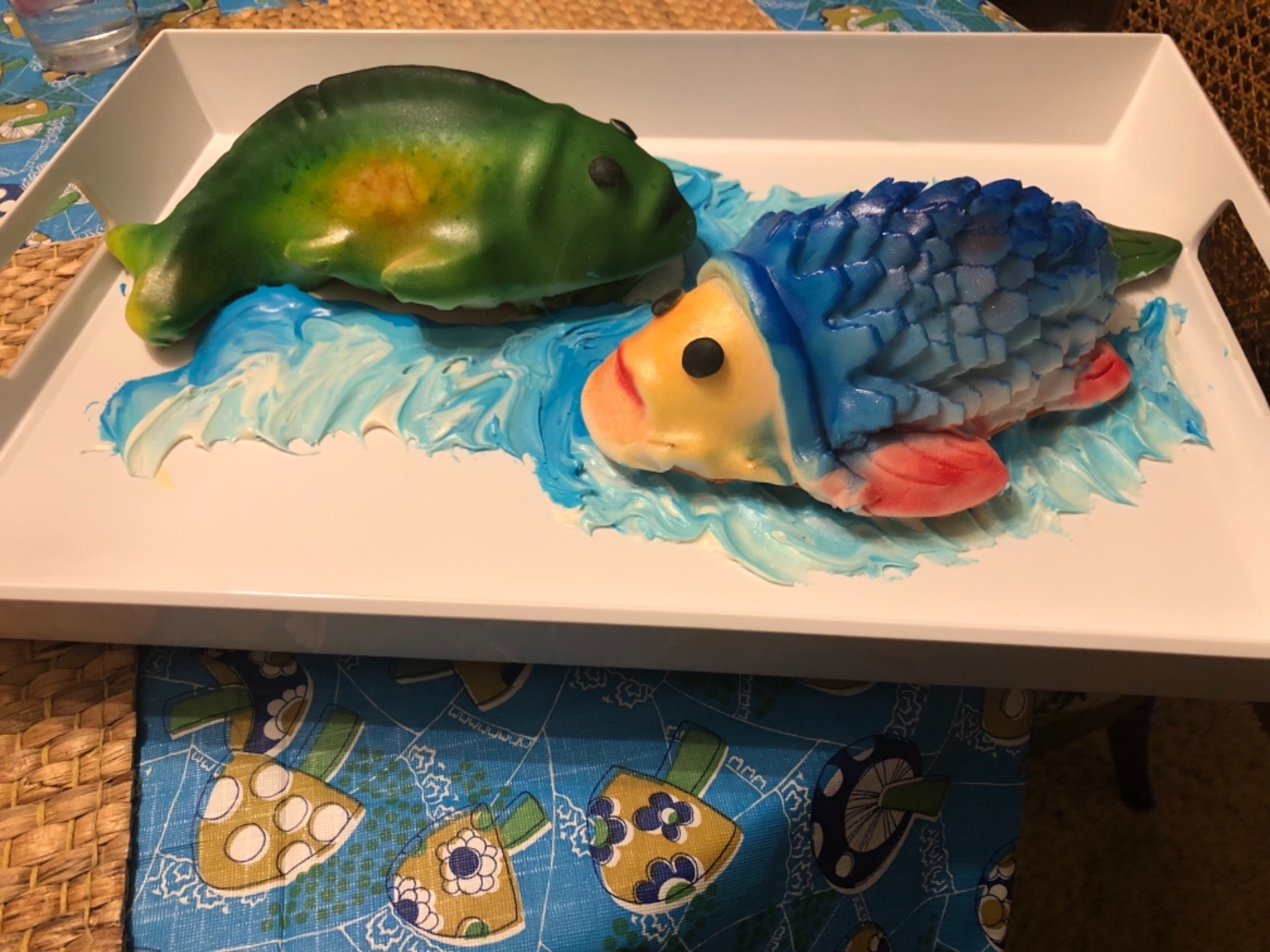 Amazon.com: ZDYWY 10 Inch Fish Carp Shaped Aluminum 3D Baking Mould ...