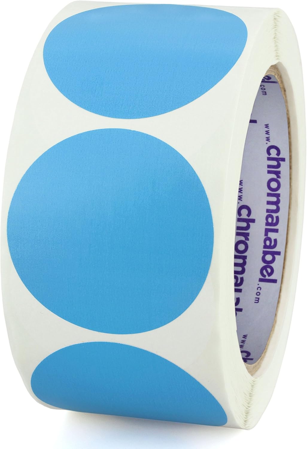 Amazon.com : ChromaLabel 2 Inch Round Label Permanent Color Code Dot ...