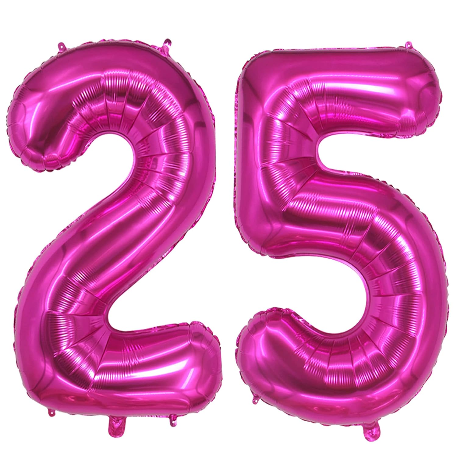 Hot pink number 25 balloon Dark Pink Number 25 Balloon Jumbo Giant Big ...