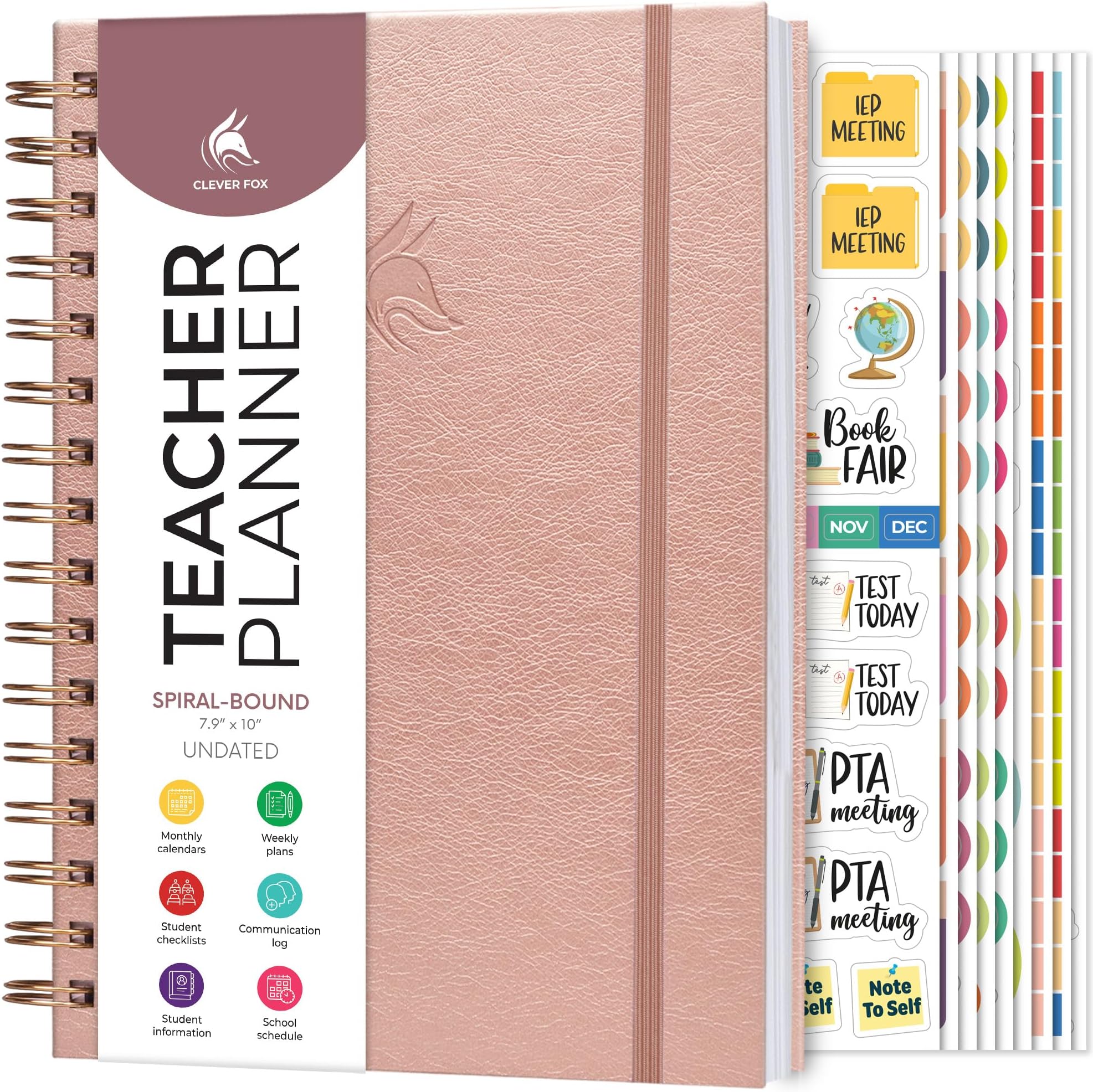 Amazon.com : bloom daily planners Undated Academic Year Teacher Planner ...