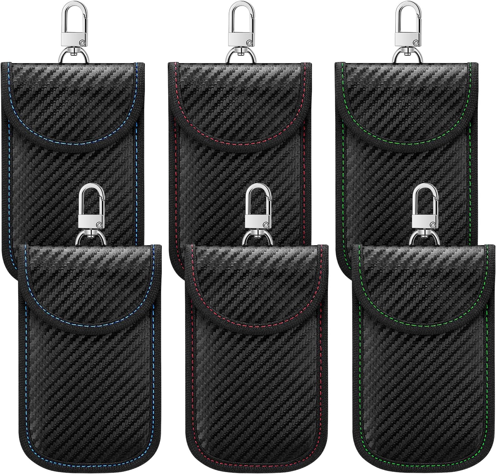 Amazon.com: Tallew 6 Pieces Faraday Key Fob Protector Car Security Key ...