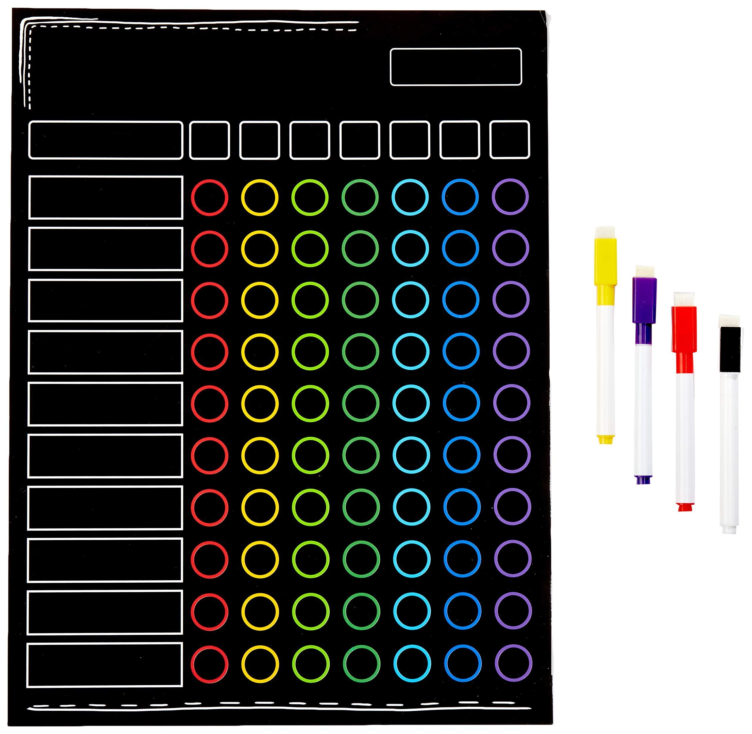 Magnetic Homeschool Organization Board Task Chart Reward Chart ...