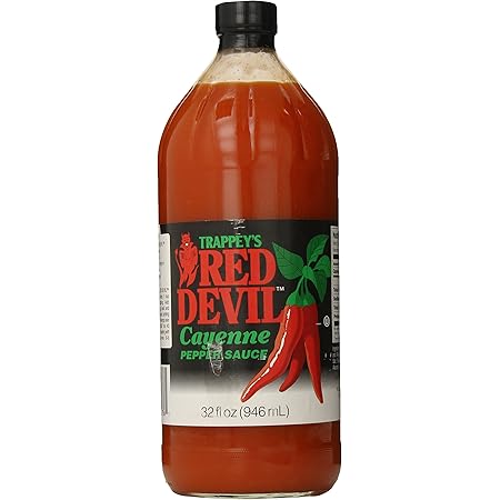 Amazon.com : Trappey's Red Devil Sauce Hot, 12 Ounce : Grocery ...