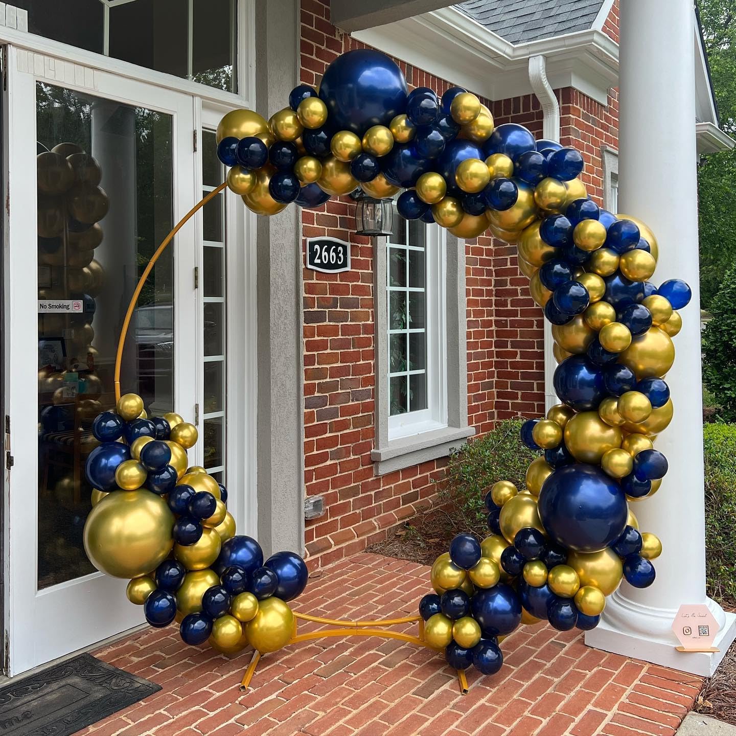 TKUHYAN Navy Blue Balloons Arch Kit, 125pcs Dark Blue Balloons ...