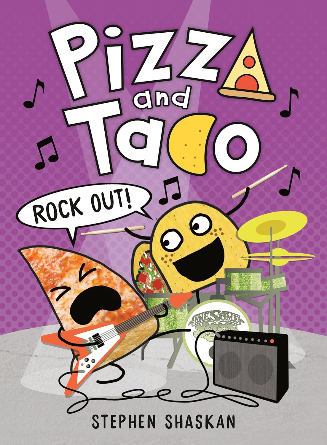 Pizza and Taco: Rock Out!: (A Graphic Novel) : Shaskan, Stephen: Amazon ...