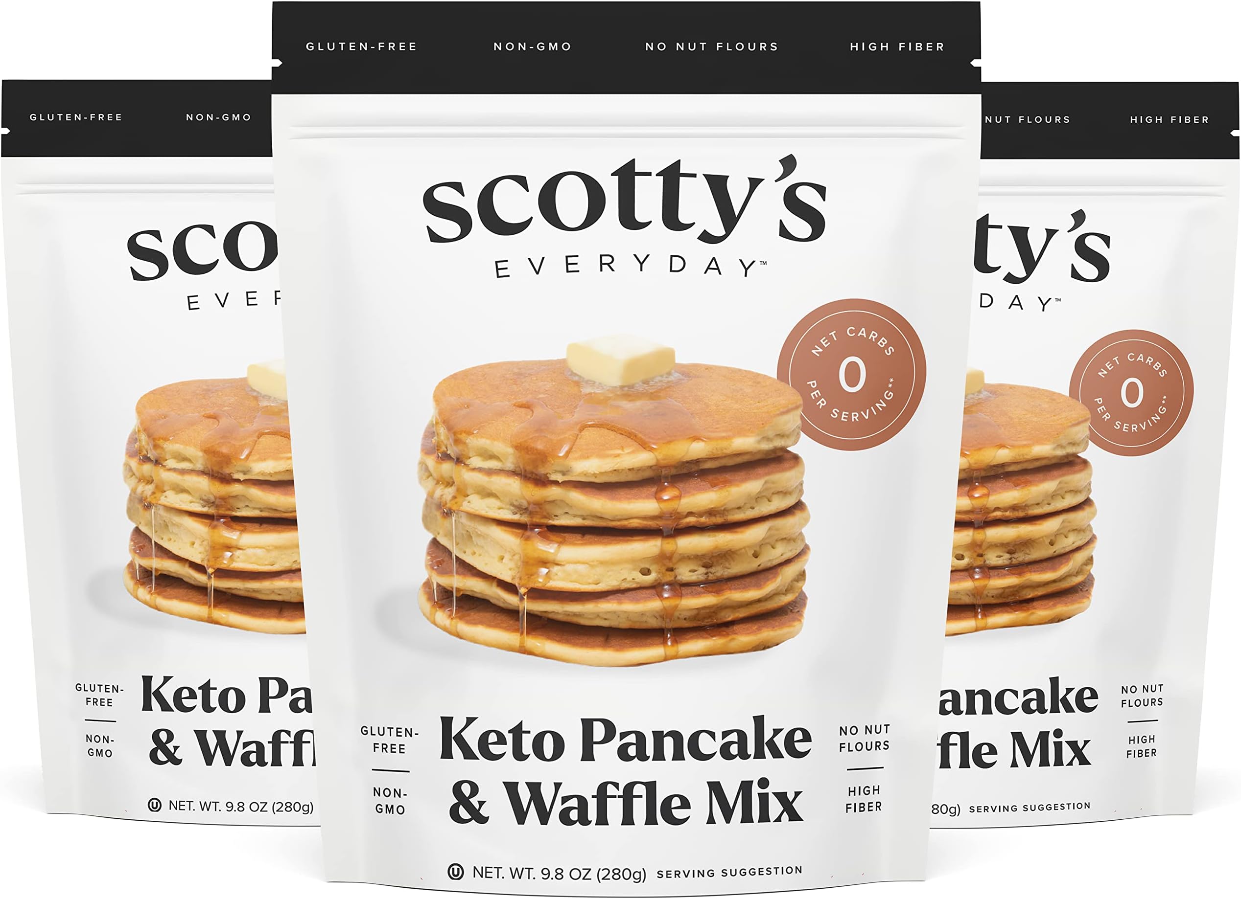 Amazon.com : Keto Pancake & Waffle Mix - Keto and Gluten Free Pancake ...