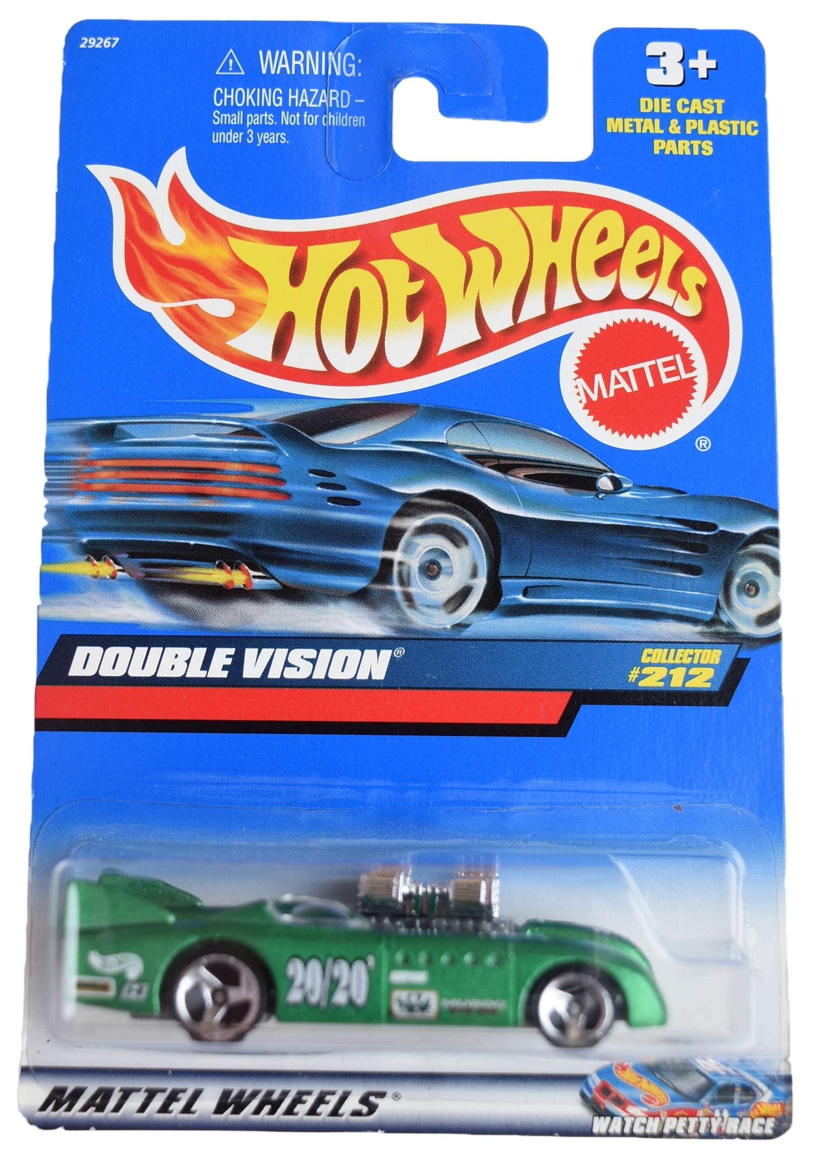 Amazon.com: Hot Wheels Double Vision, Extreme Sports Series #82 [Green ...