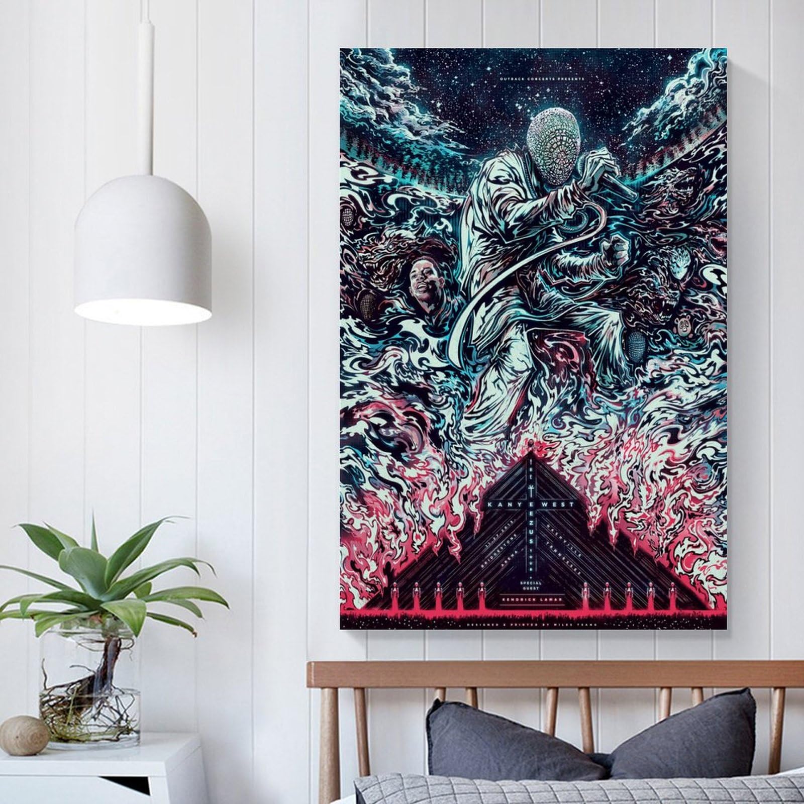 Yeezus Tour Artwork Kanye West Yeezus Tour | Poster By Daoud Din