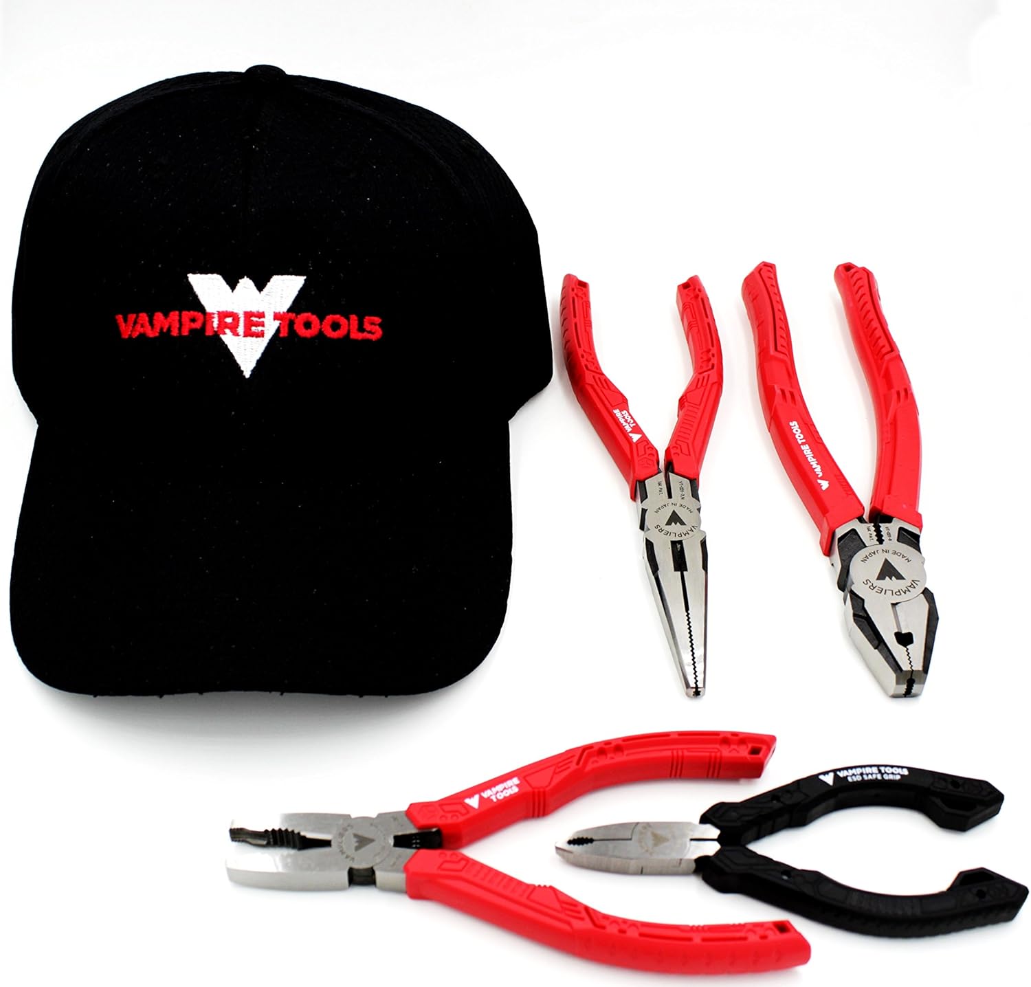 VamPLIERS 4 PC Set Specialty Screw Extraction Pliers, 5" Mini ESD Safe ...