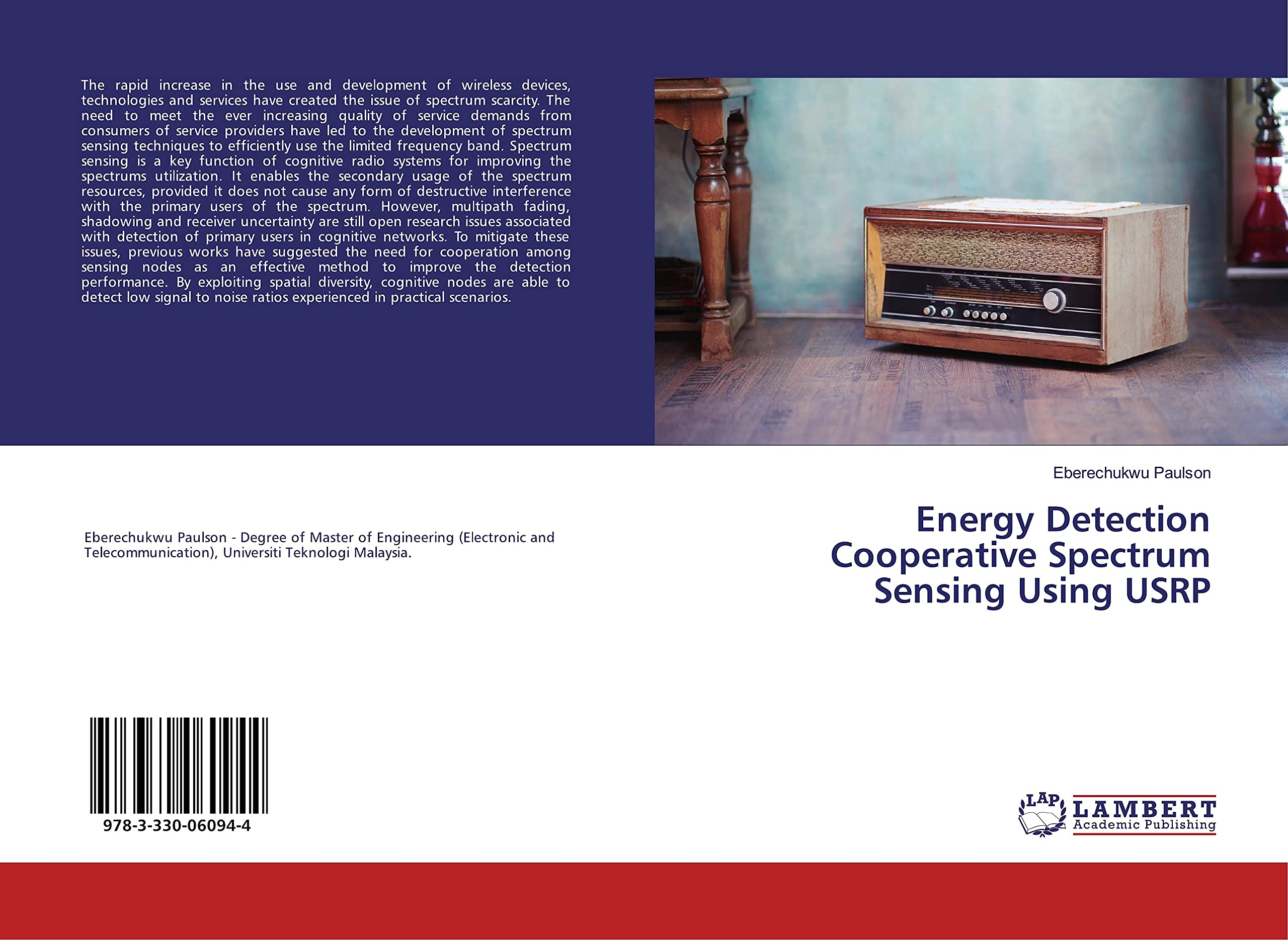 Energy Detection Cooperative Spectrum Sensing Using USRP : Amazon.in: Books