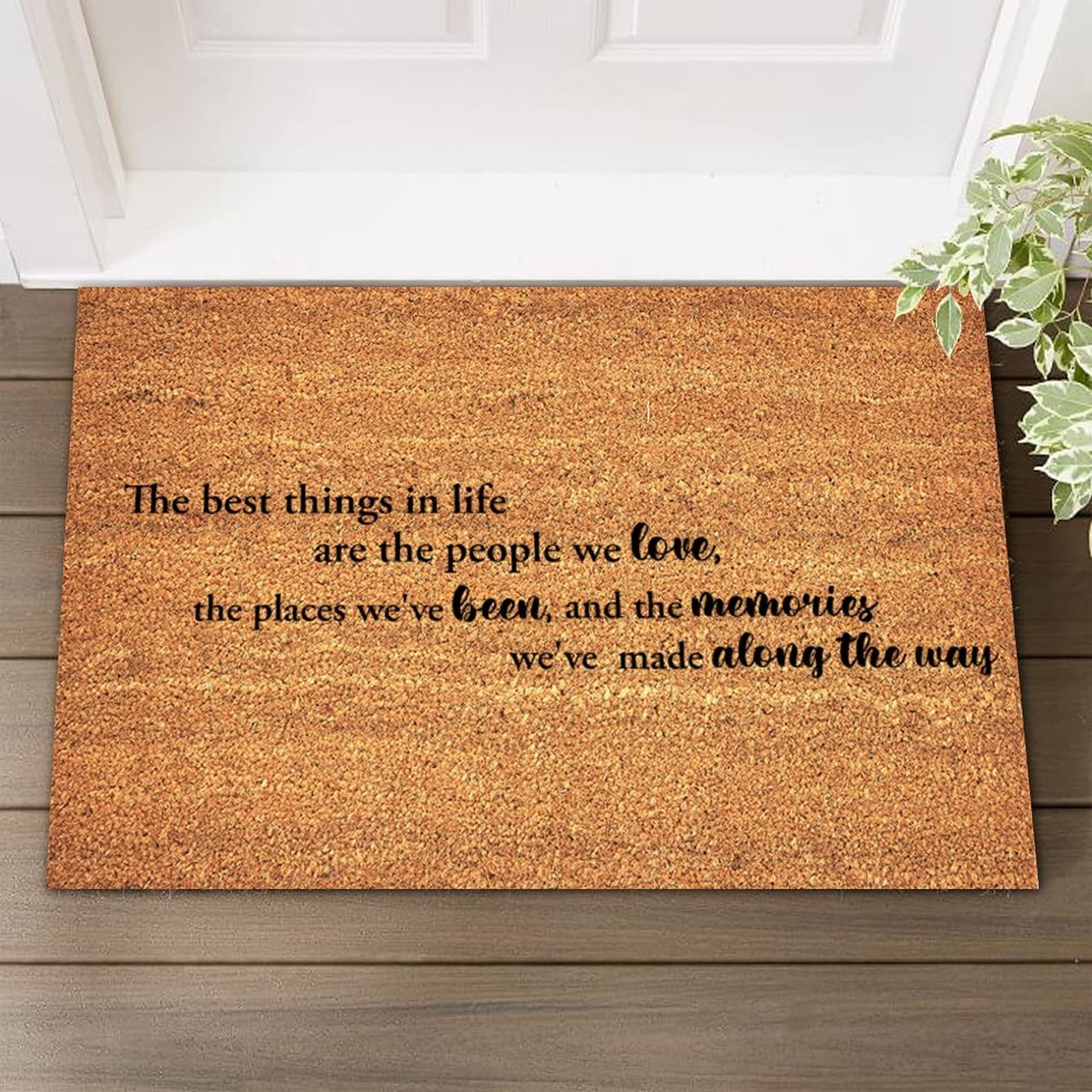 Doormat Feeling Quotes Artsy Quirky Door Mats | Door Superstore®