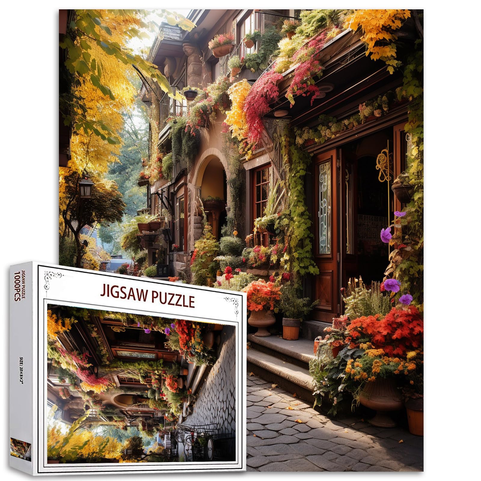 Amazon.com: Autumn Garden Jigsaw Puzzles 1000 Pieces for Adults ...
