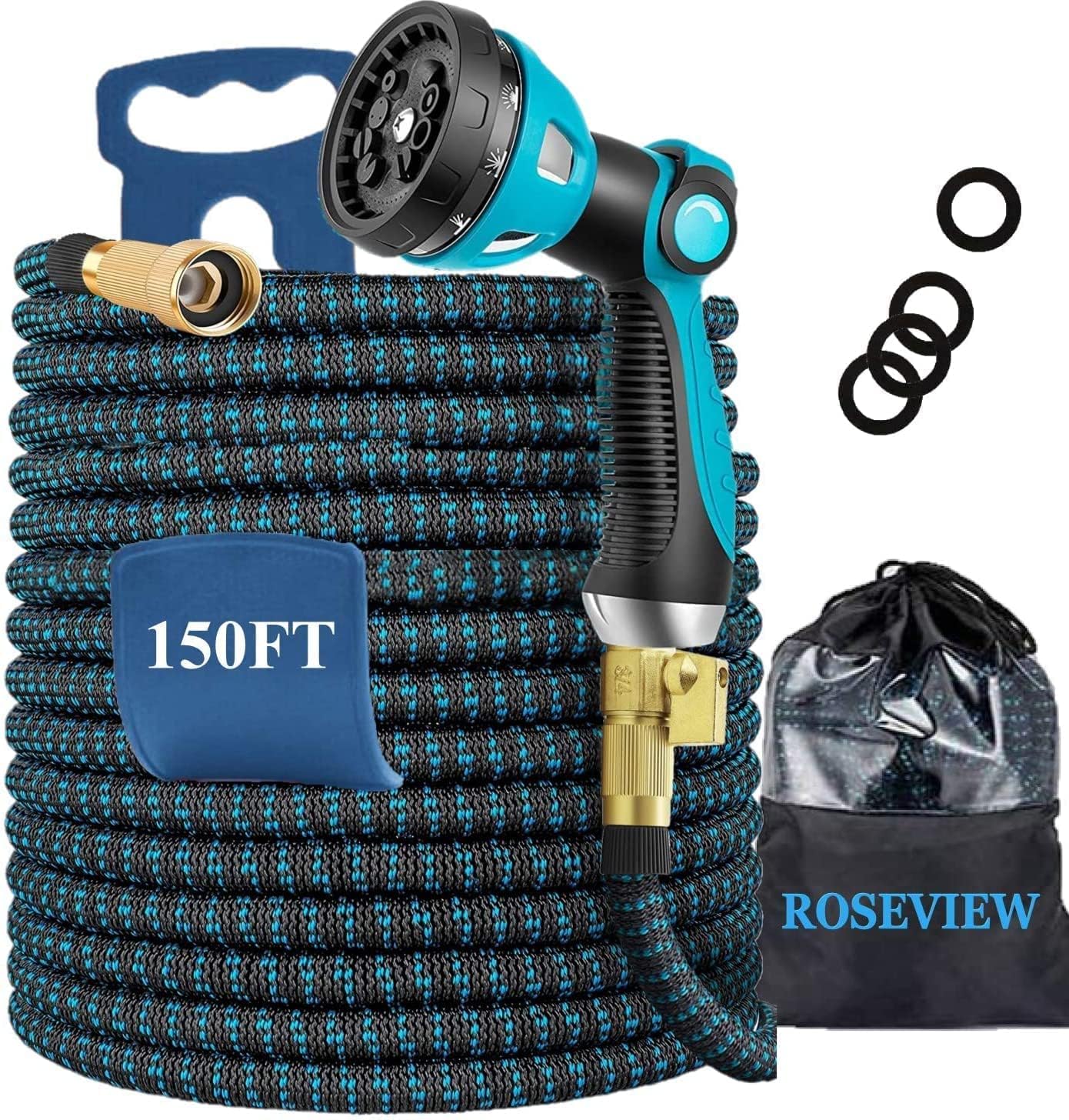 Garden water hose 150FT / 45M expandable lightweight garden hose 150 ...