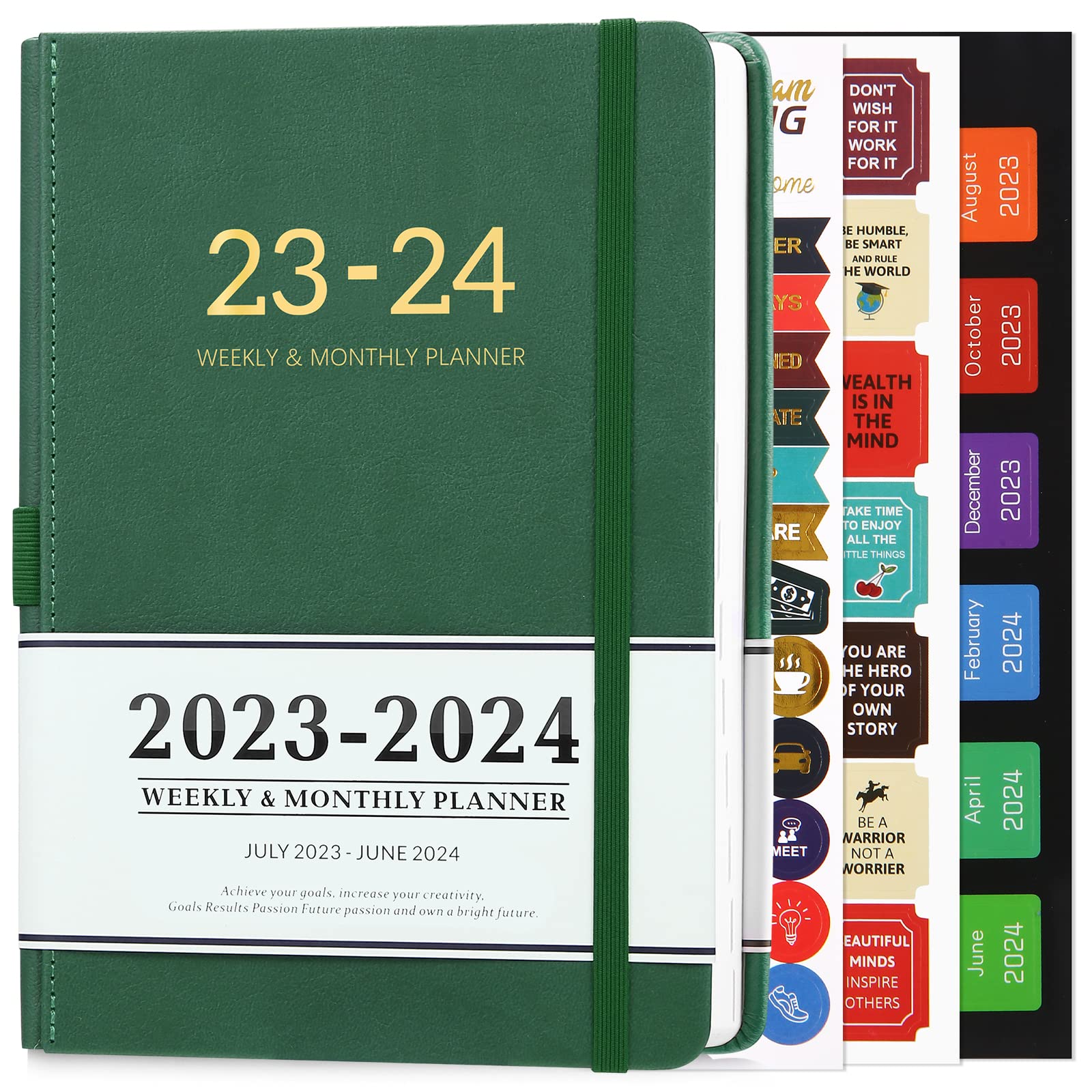 Snapklik.com : 2023-2024 Planner, Jibeufi Weekly & Monthly Planner From ...