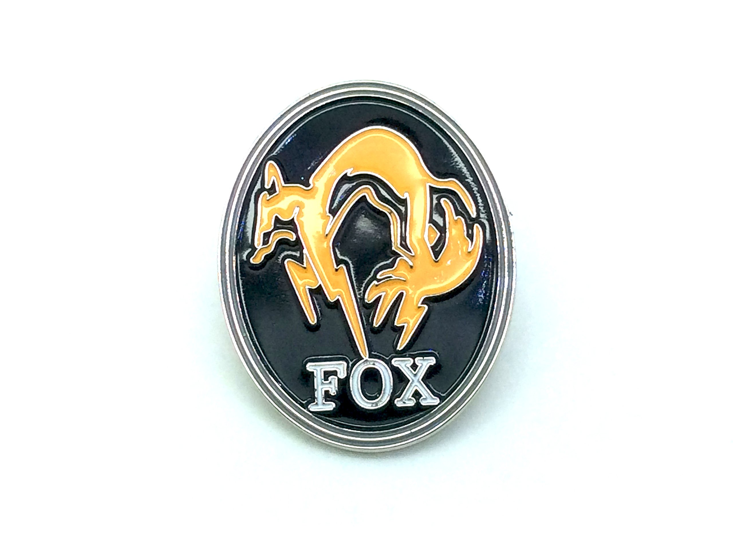Patch Nation FOX Foxhound Metal Gear Solid Cosplay Metal Pin Badge ...