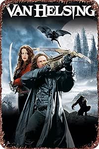 Amazon.com: XUIGYA Van Helsing Movie poster metal tin logo, vintage metal logo, art poster iron ...