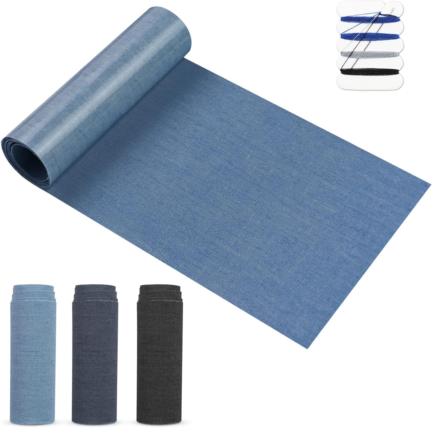 HTVRONT Iron on Patches 4" by 20" 4 Rolls- Patches for Clothing 4 ...