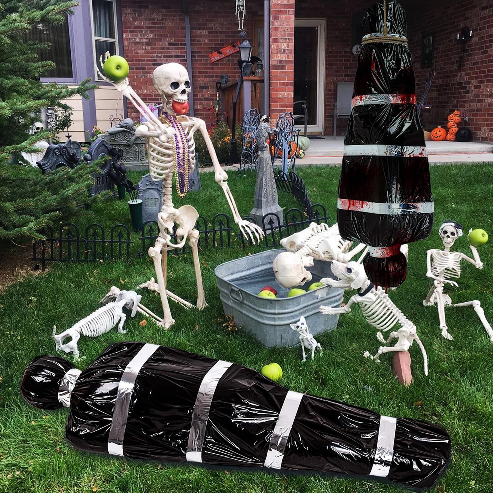 Halloween Dead Body Decoration Body Bag Halloween Decoration | Fun