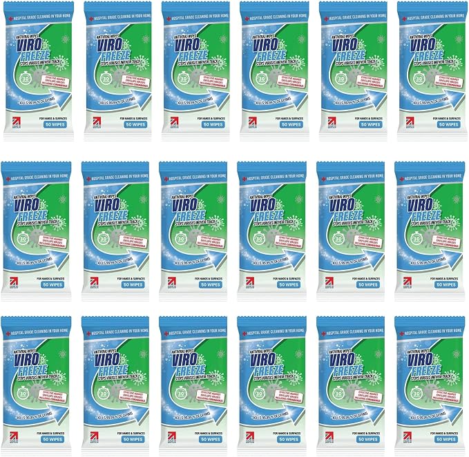 Antiviral Antibacterial Hand and Surface Wipes with Moisture Lock Seal ...