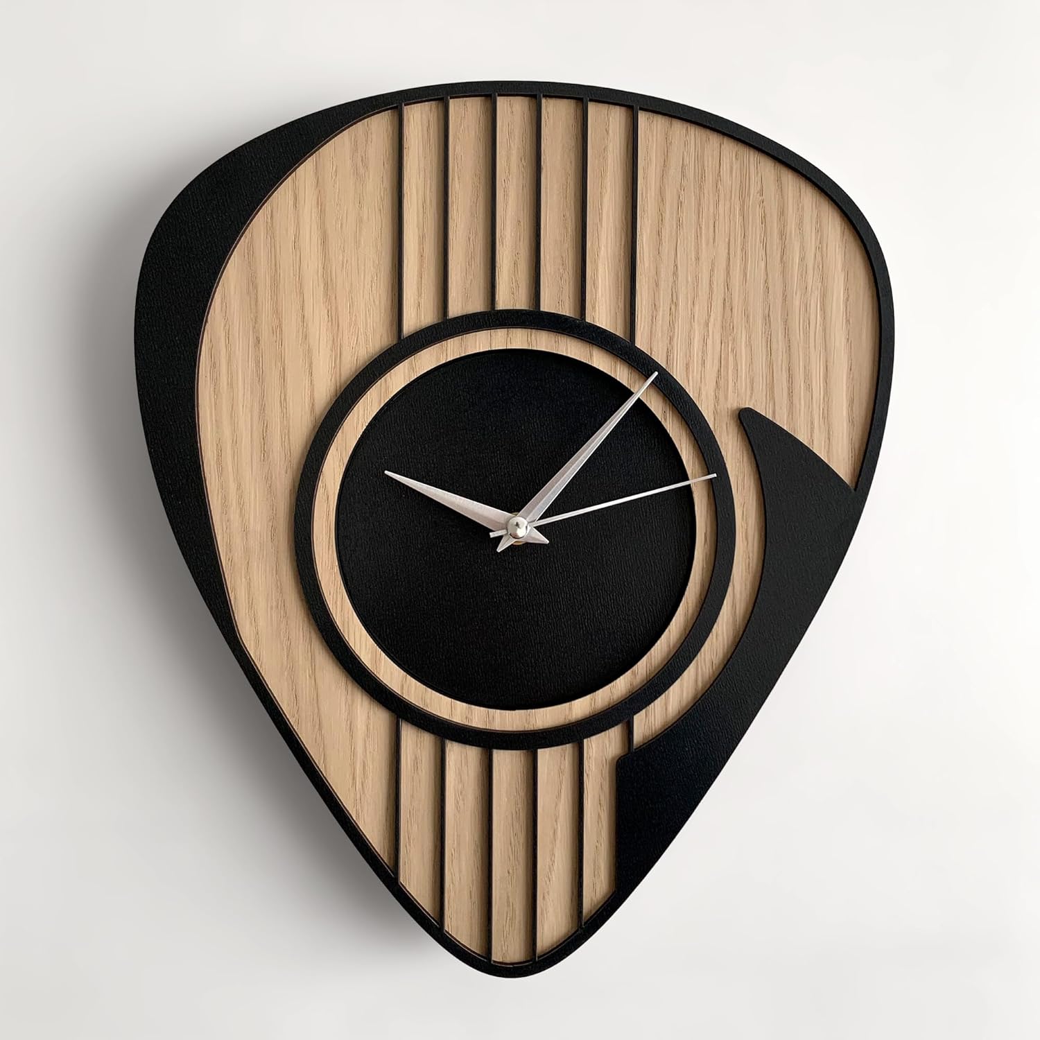 Amazon.com: goodtime Wooden Guitar Clock, Musician Gift, Clock for Men ...