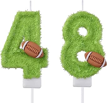 Amazon.com: VSHILI 48 84 Birthday Candles, 48th 84th Cake Candles ...