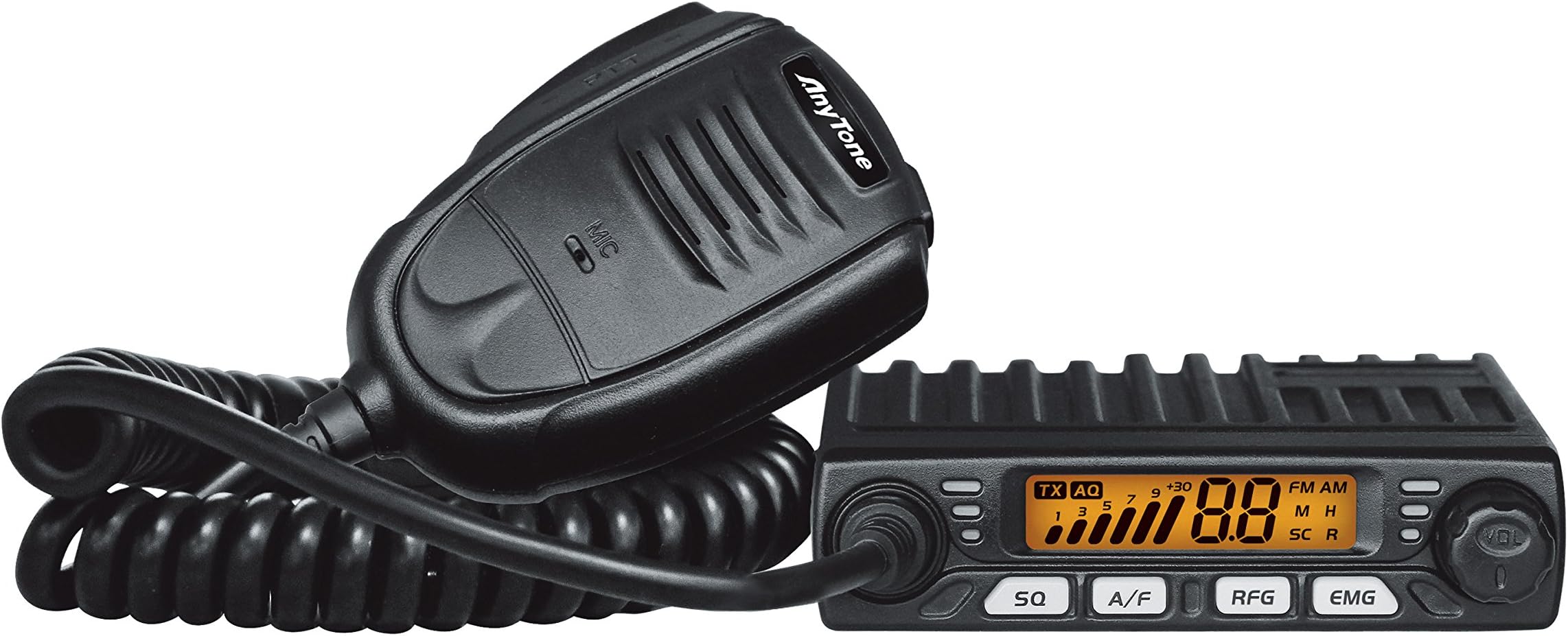 Amazon.com: Mini Mobile CB Radio 40-Channel with AM FM Instant ...