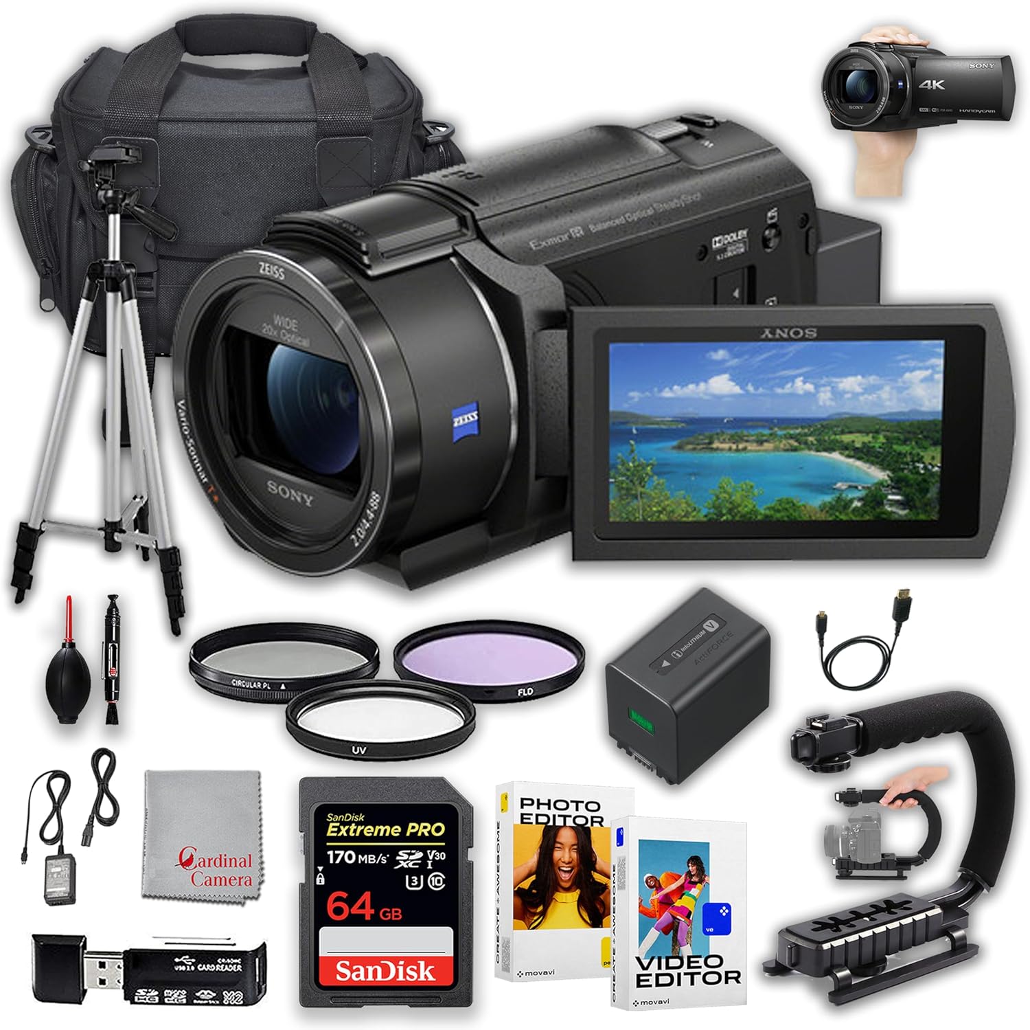 Sony FDR-AX43A UHD 4K Handycam Camcorder with 64GB Philippines | Ubuy