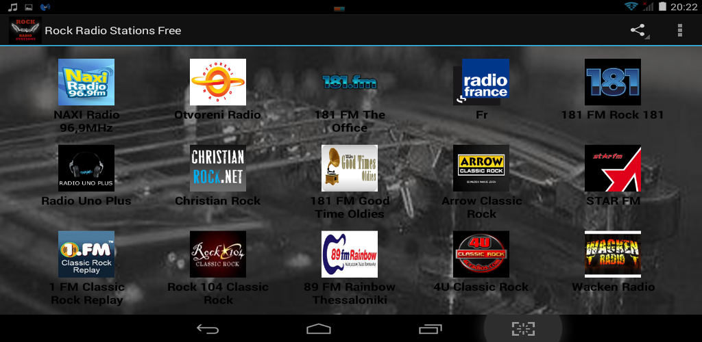 Rock Radio Stations Free:Amazon.com:Appstore for Android