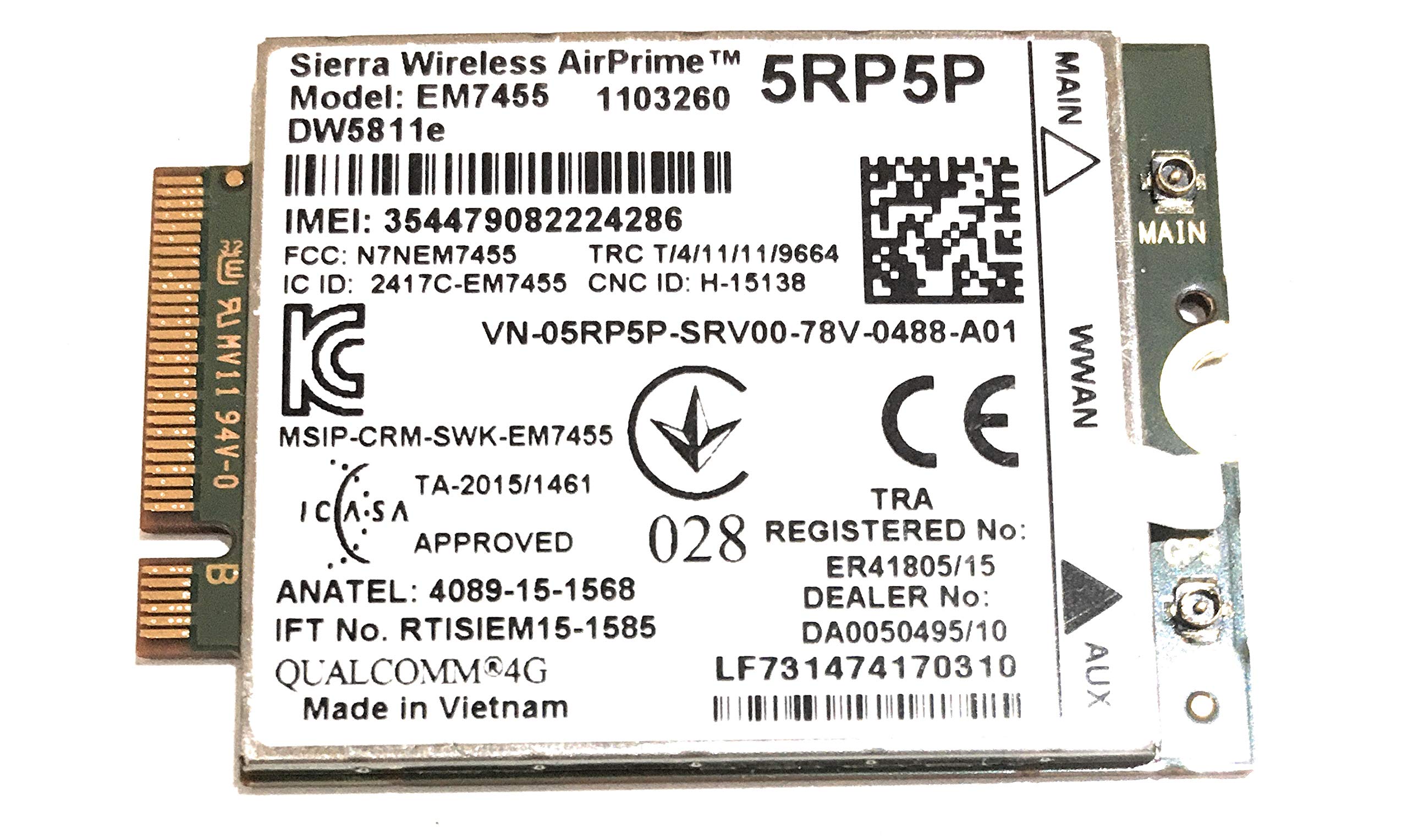 Dell 4 G Wwan Card Em 7455 Lte 4 G | Desertcart Sri Lanka