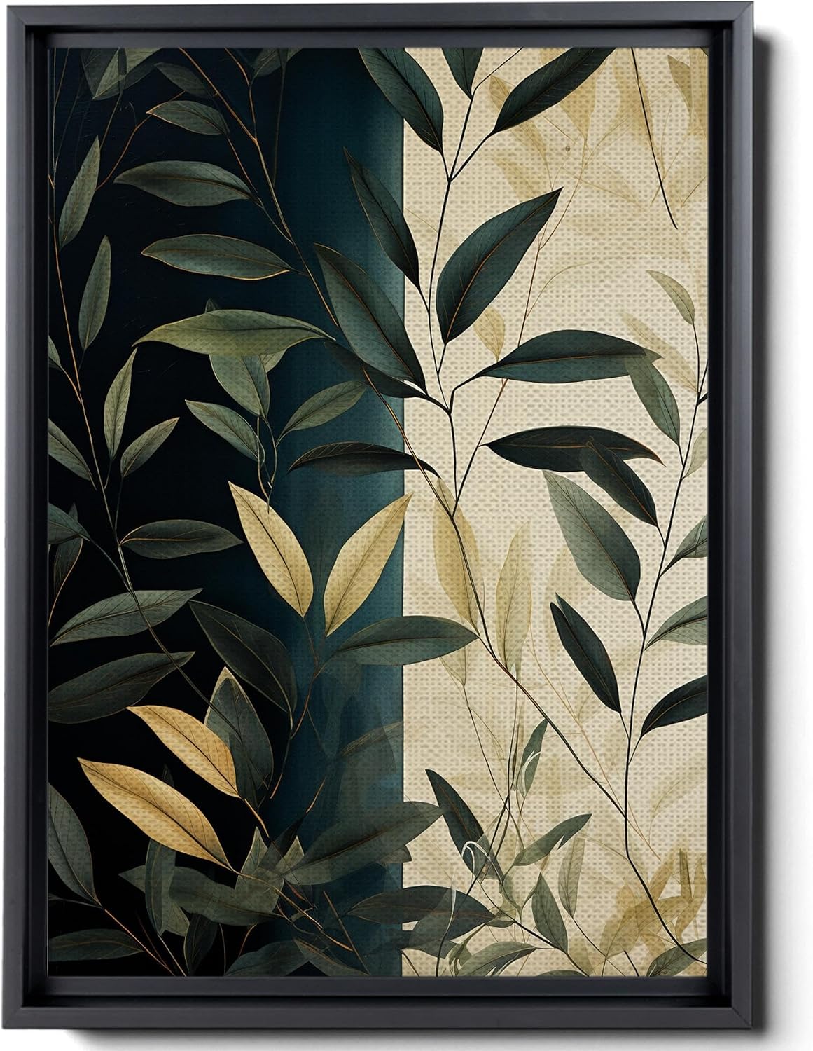 Amazon.com: A Wall Hanging With A Botanical Image, In The Style Of Dark ...