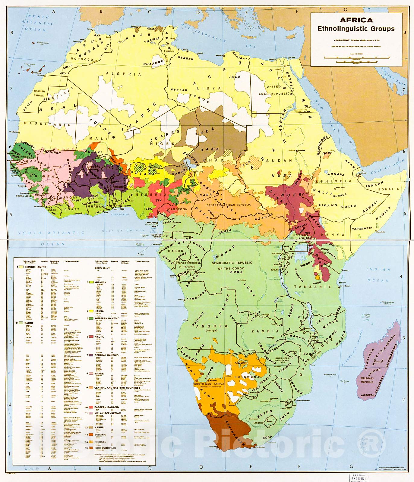 Modern Map Of Africa
