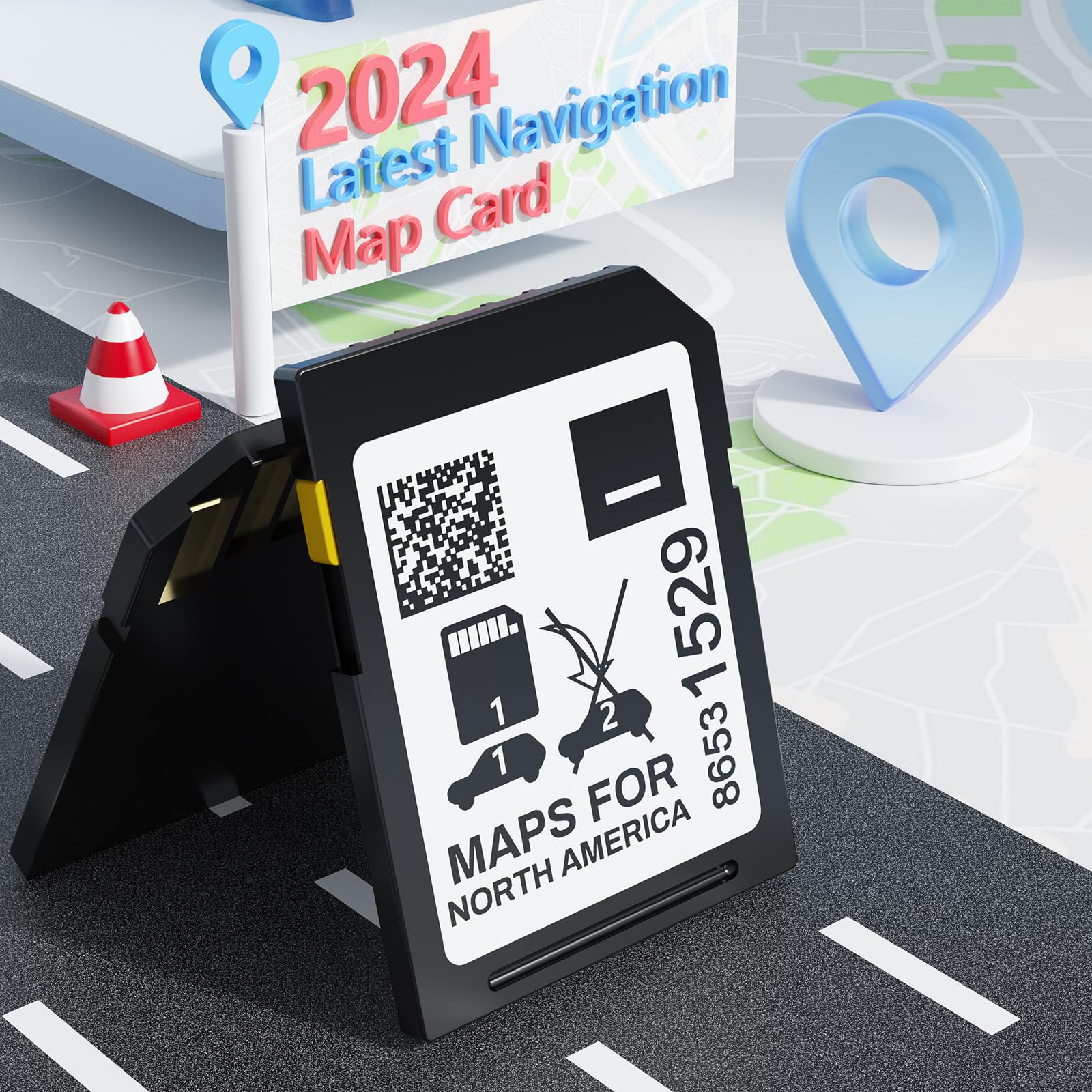 Amazon.com: GPS Navigation SD Card Map 86531529 Fits Cadillacand Buick ...