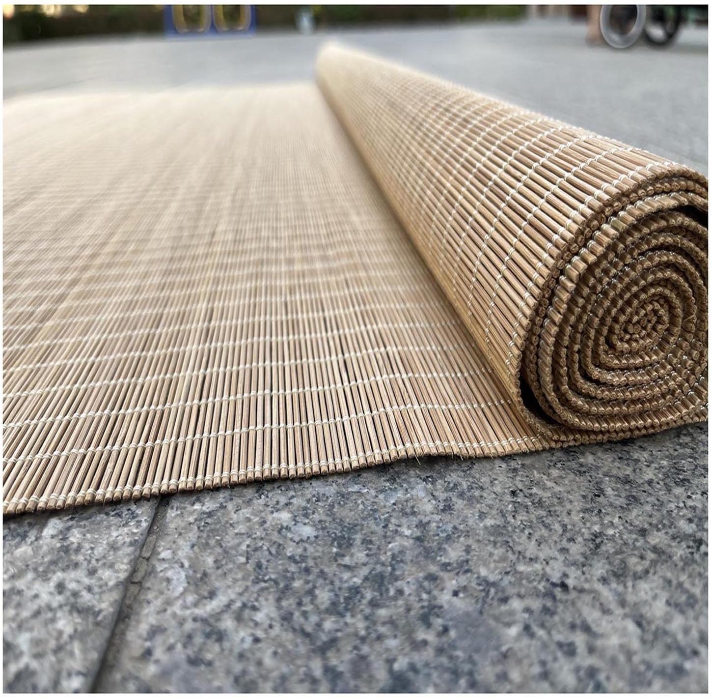 Amazon.com : yeSQMI Balcony Privacy Screen Bamboo Wall Panel Interior ...