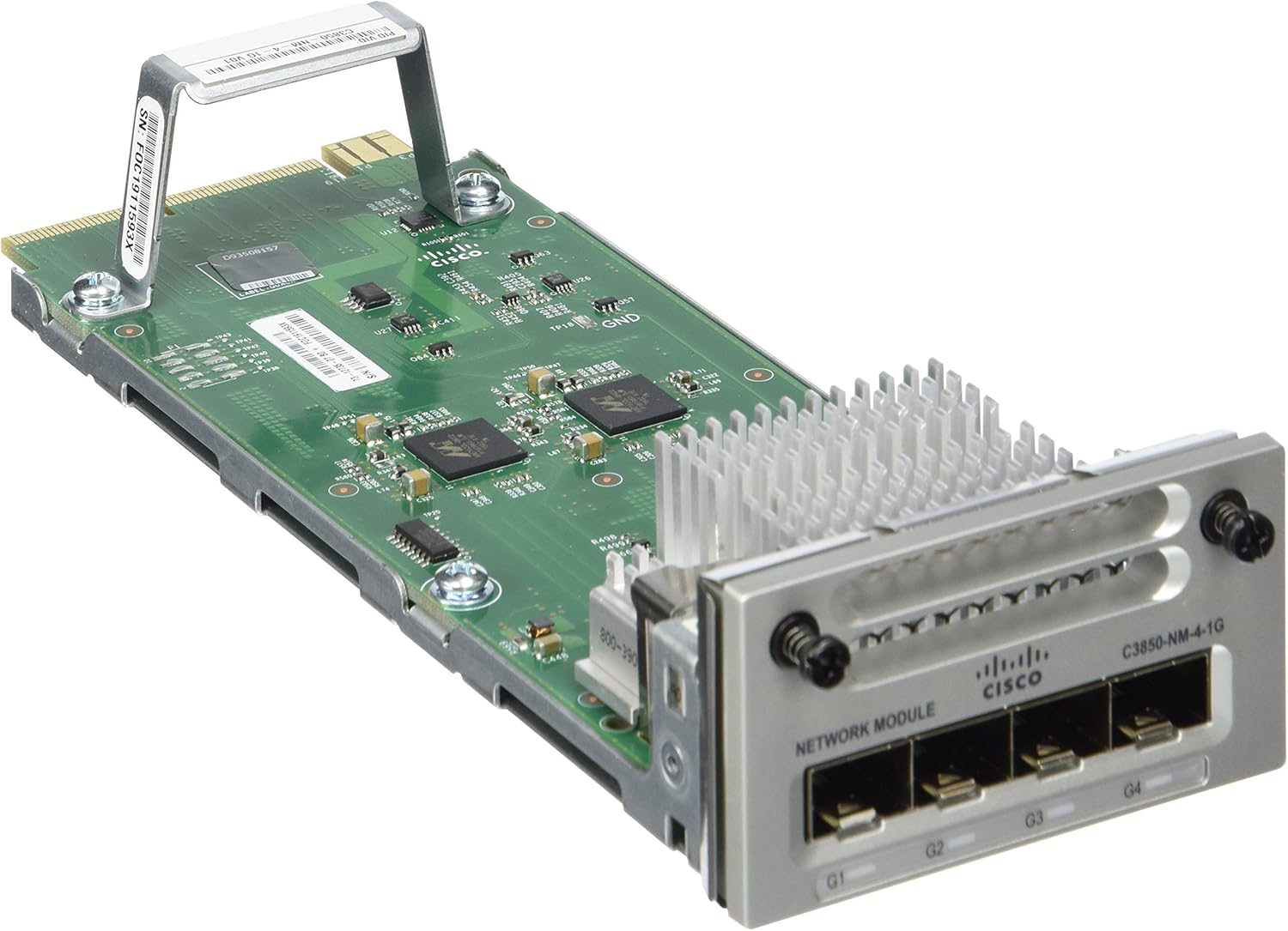 Amazon.com: Cisco C3850-NM-4-1G 4-Port 1GB SFP Network Module for 3850 Series (Renewed ...