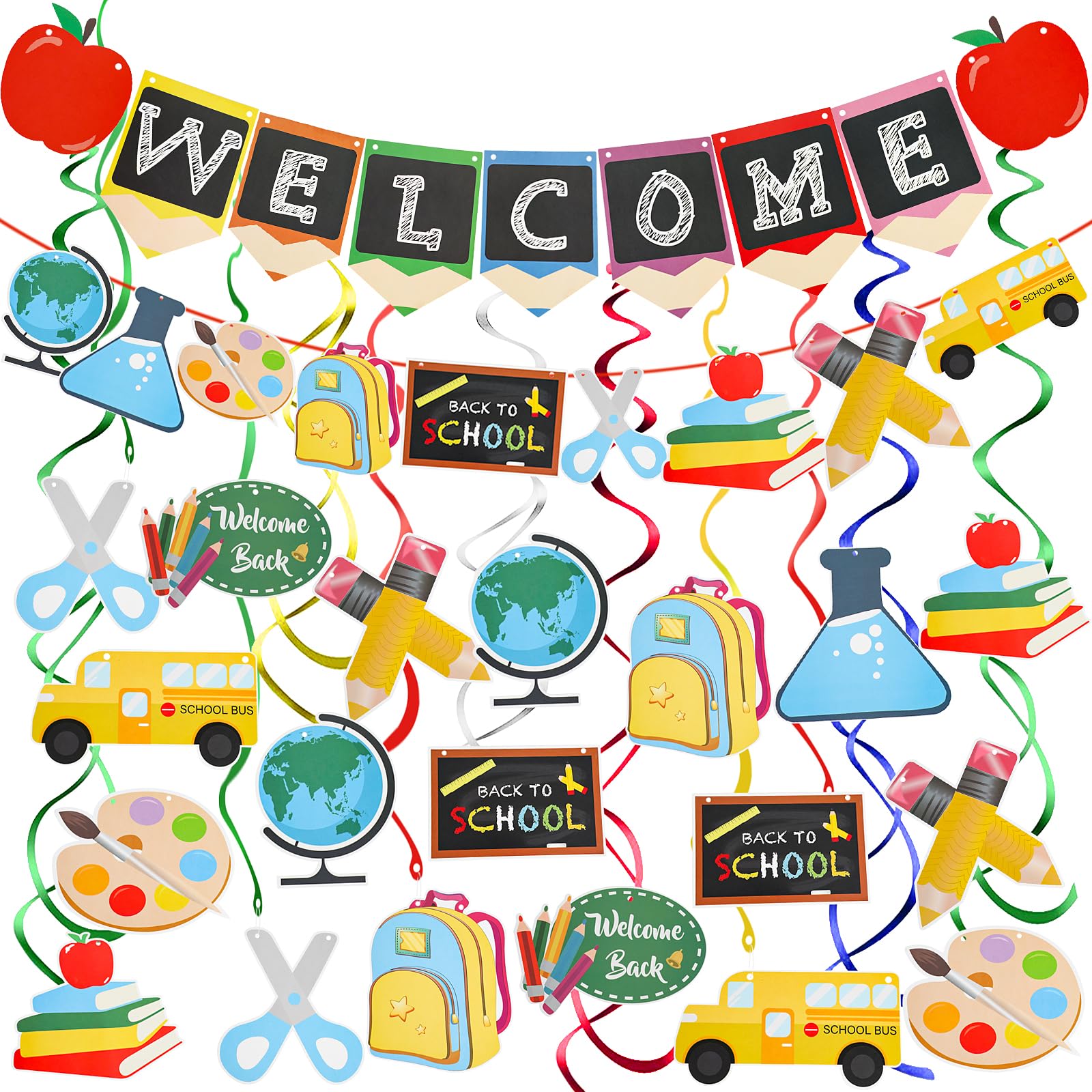 Back To School Banner Clip Art