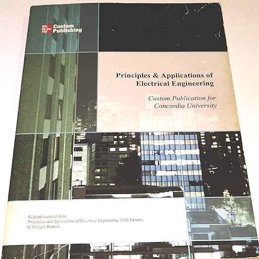 Principles and Applications of Electrical Engineering: Rizzoni, Giorgio ...