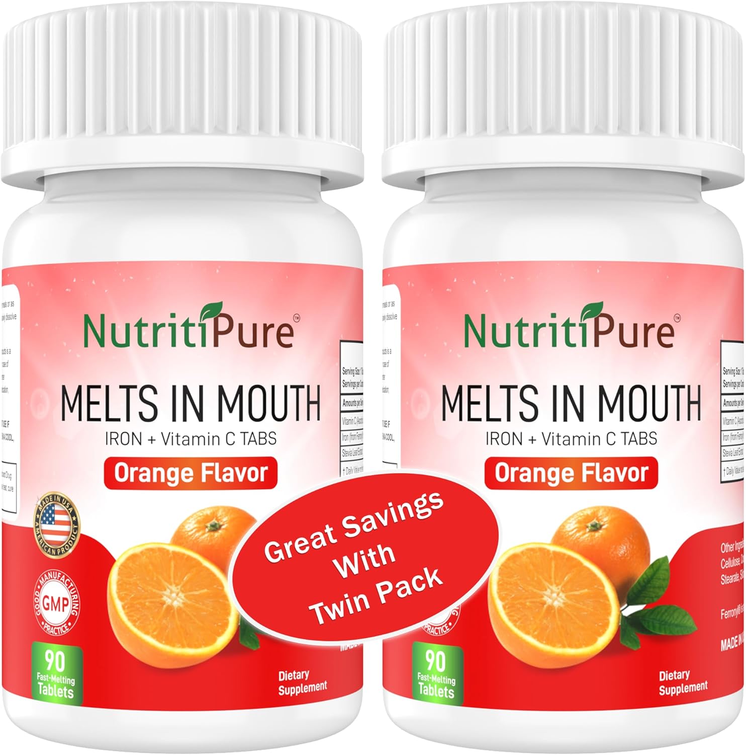 Amazon.com: Chewable Iron Supplement for Women/Men | Carbonyl Iron 18 ...